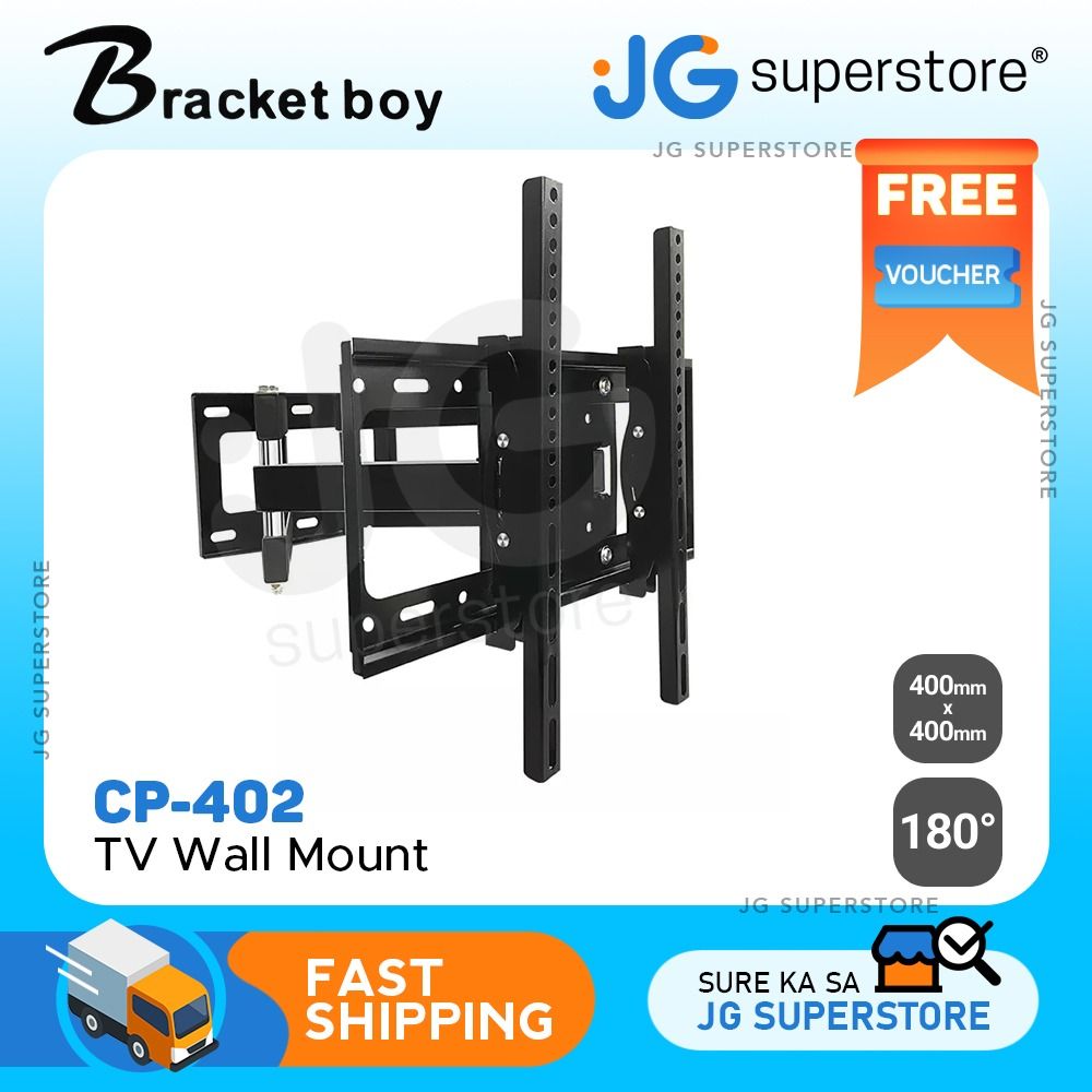 Bracketboy CP-402 Wall Brace for ( 26" - 55" ) Flat Screen Television ...
