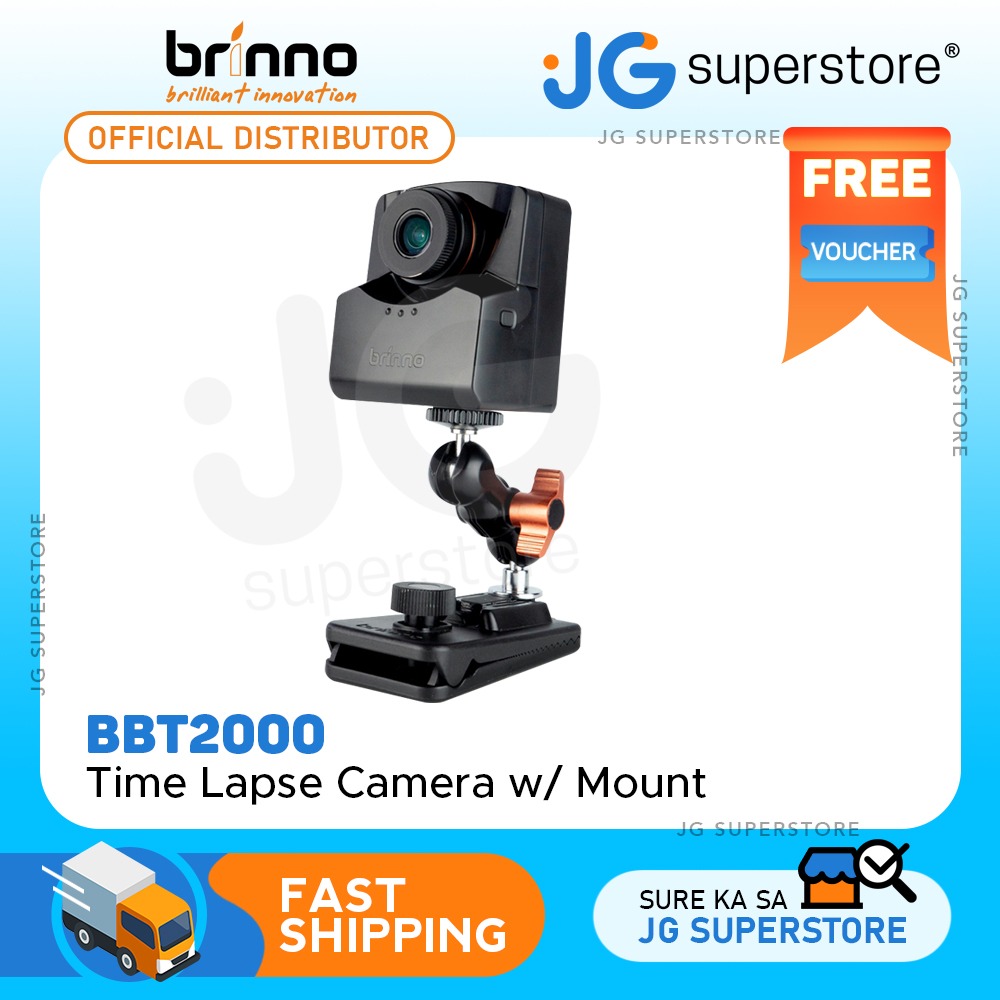 Brinno BBT2000 HEALTH DEFENDER Time Lapse Camera FHD with Mount Stand ...