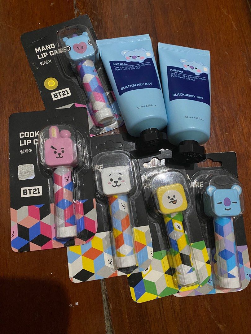 BT21 Hand cream & Lipbalm EXPIRED (FOR DISPLAY ONLY), Hobbies & Toys ...