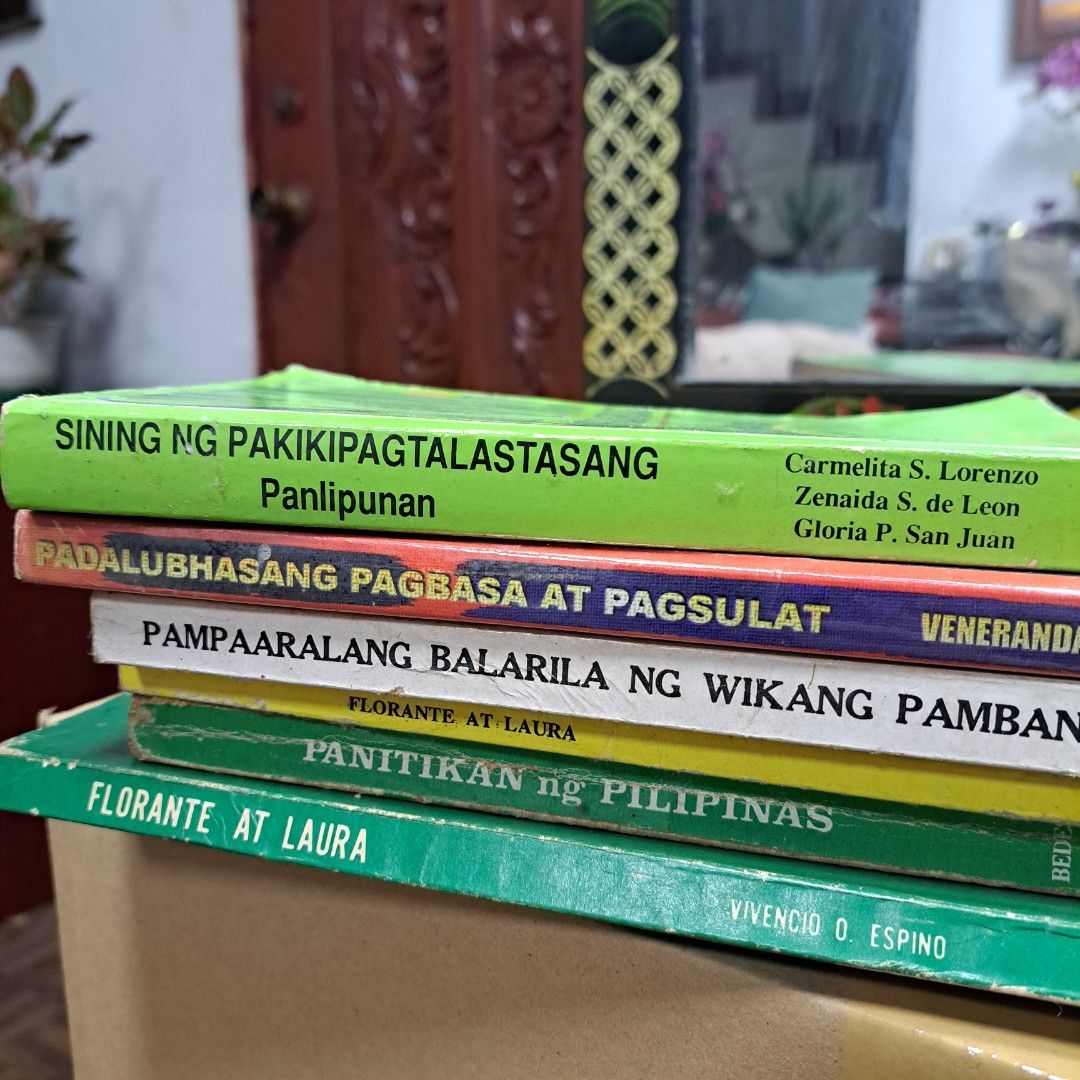 Bundle of Filipino textbooks for Free, Hobbies & Toys, Books ...
