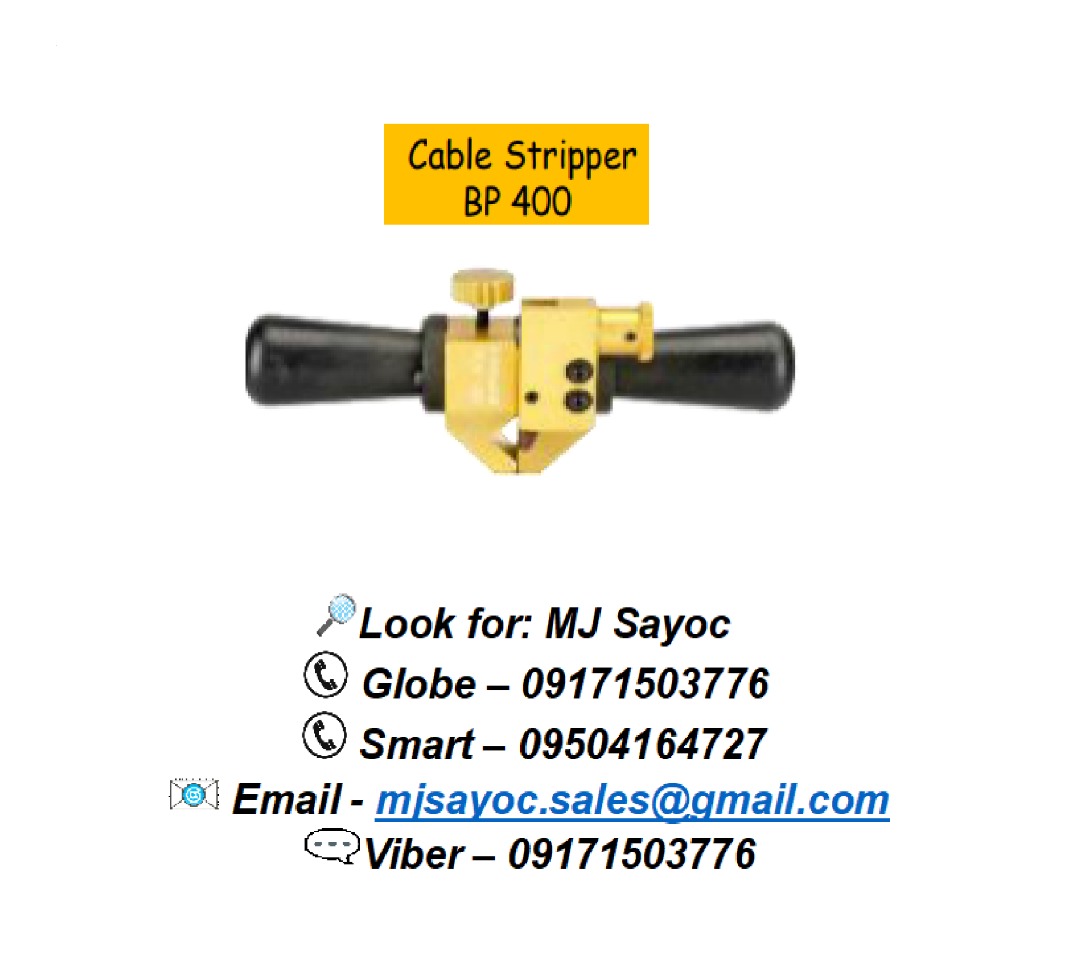 Cable Stripper BP 400, Commercial & Industrial, Construction Tools ...