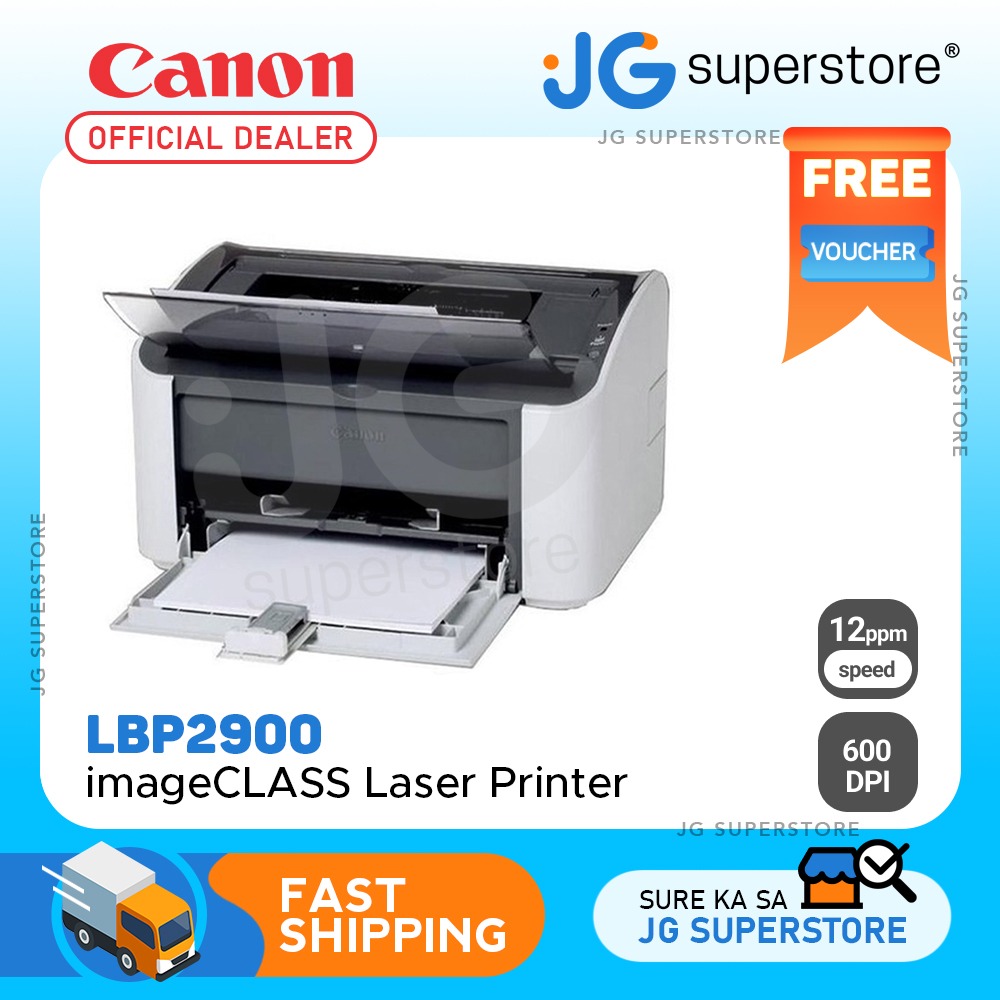 Canon imageCLASS LBP2900 Monochrome Laser Shot Printer with 600DPI ...