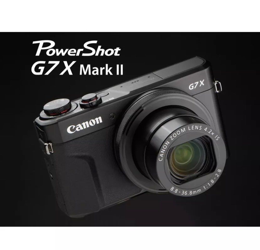 Canon PowerShot G7X Mark II, Photography, Cameras on Carousell