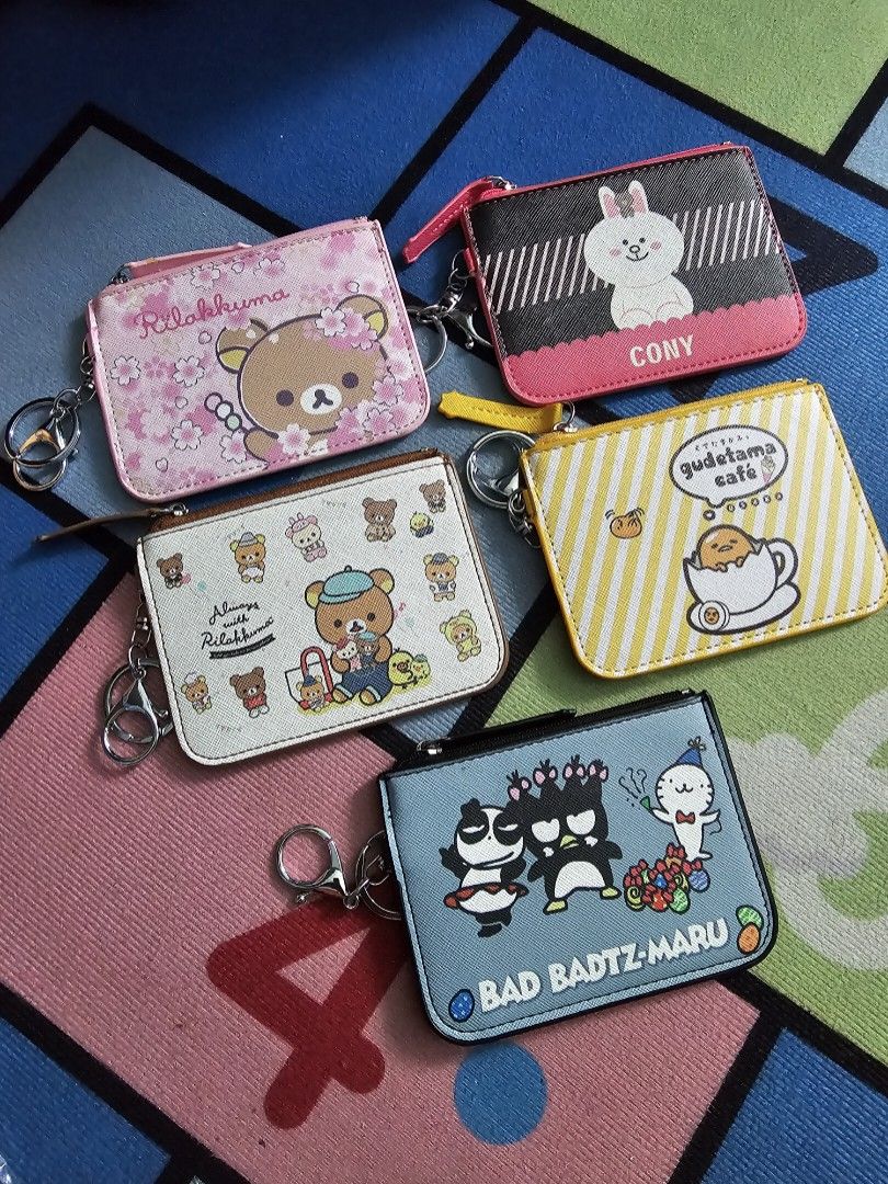Cartoon Character Cards wallet, Women's Fashion, Bags & Wallets ...