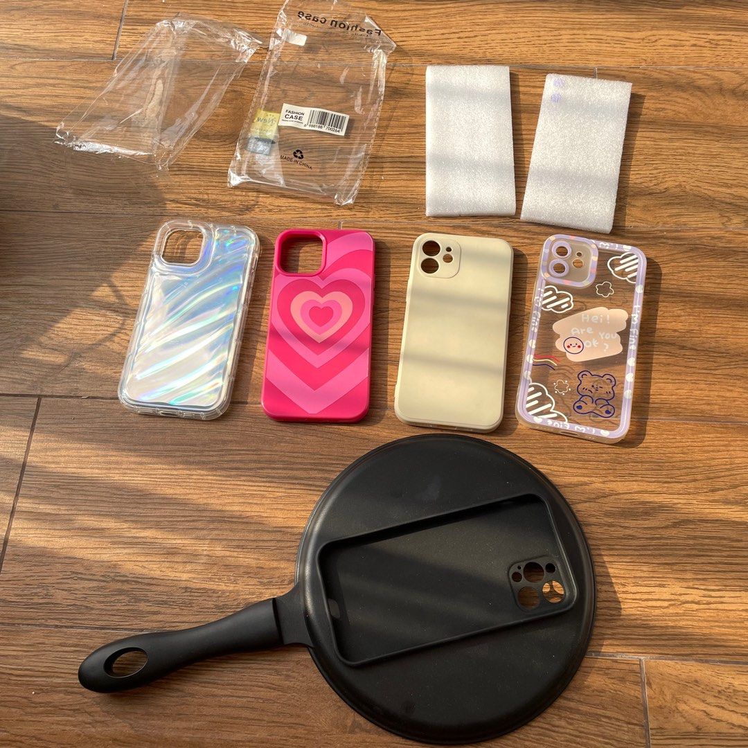 CASING PER PIECE / CASING IPHONE 12 / CASING IP12 BEIGE POLOS / UNGU ...