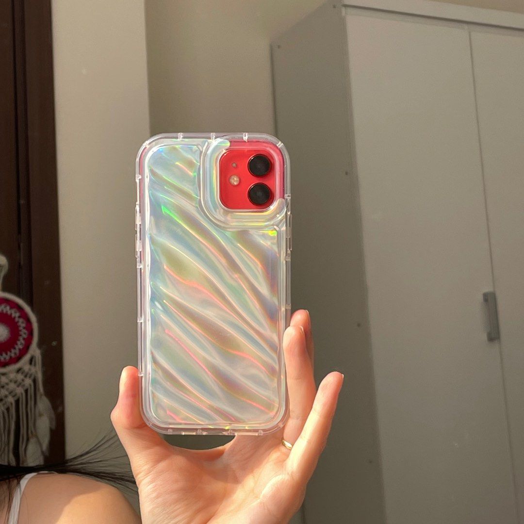 CASING PER PIECE / CASING IPHONE 12 / CASING IP12 BEIGE POLOS / UNGU ...