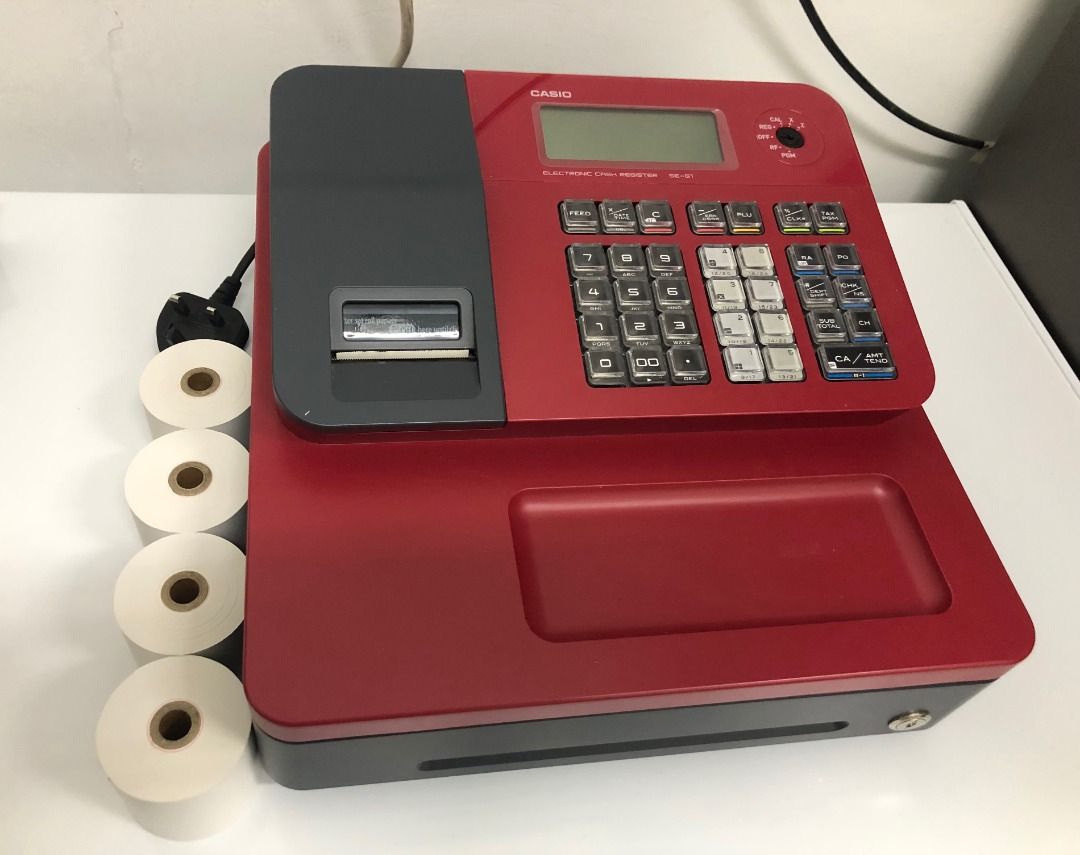 Casio Cash Register SE-G1, Computers & Tech, Office & Business ...