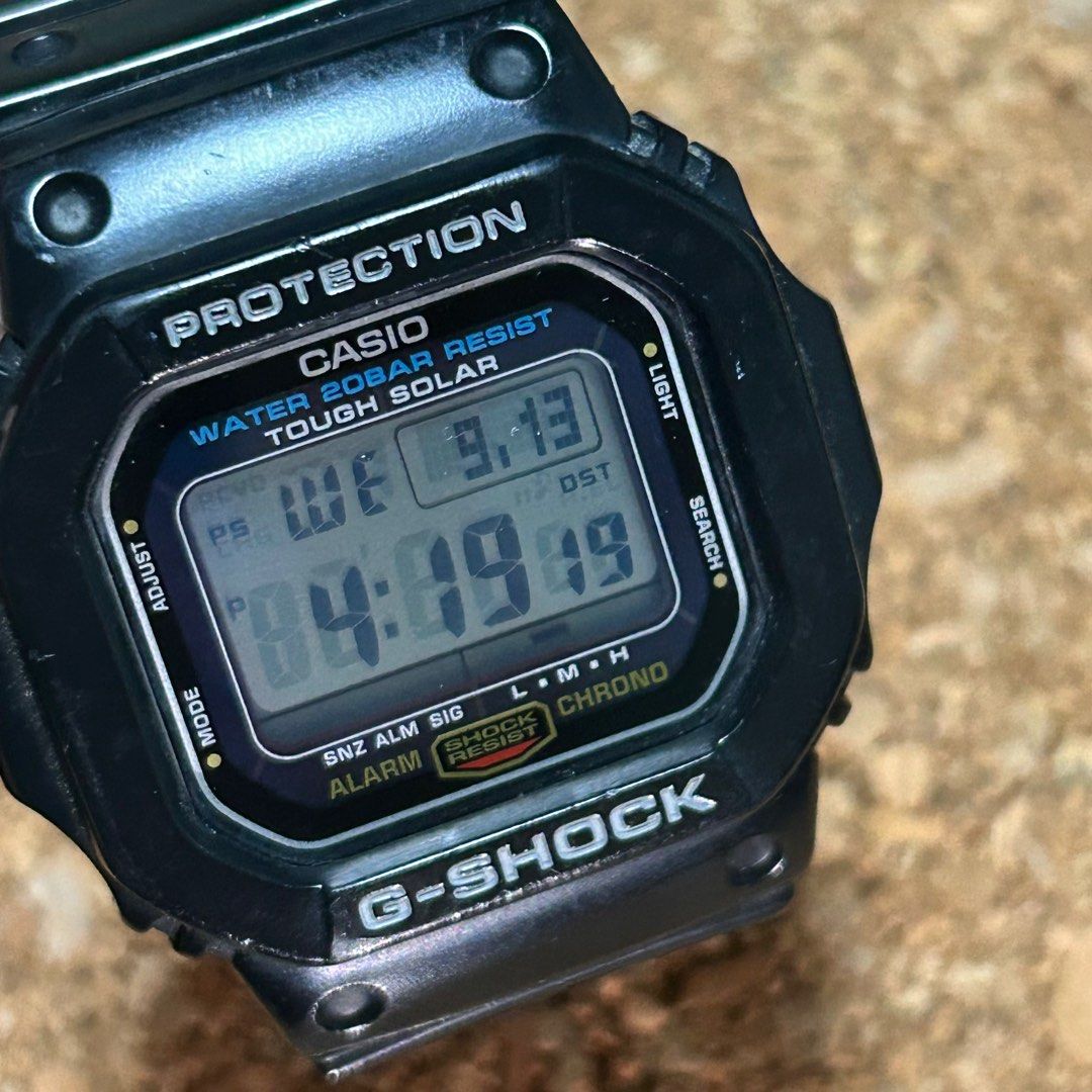 Casio G-SHOCK Tough Solar G-5600E, Men's Fashion, Watches & Accessories, Watches on Carousell