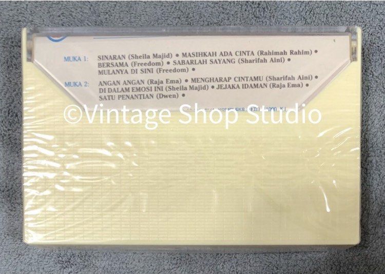 (Cassette) Sheila Majid Rahimah Rahim Freedom Sharifah Aini Raja Ema ...