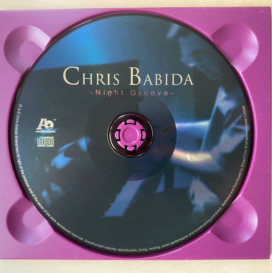 CD｜鮑比達 情動夜戀歌 / Chris Babida Night Groove (AQCD), 興趣及遊戲, 音樂、樂器 & 配件, 音樂與媒體 - CD 及 DVD - Carousell