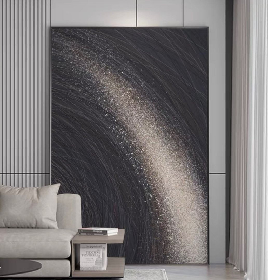 CHANDLER Modern Stardust Wall Art, Furniture & Home Living, Home Decor ...