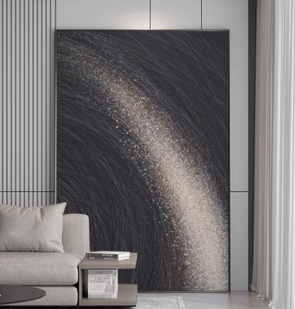 CHANDLER Modern Stardust Wall Art, Furniture & Home Living, Home Decor ...