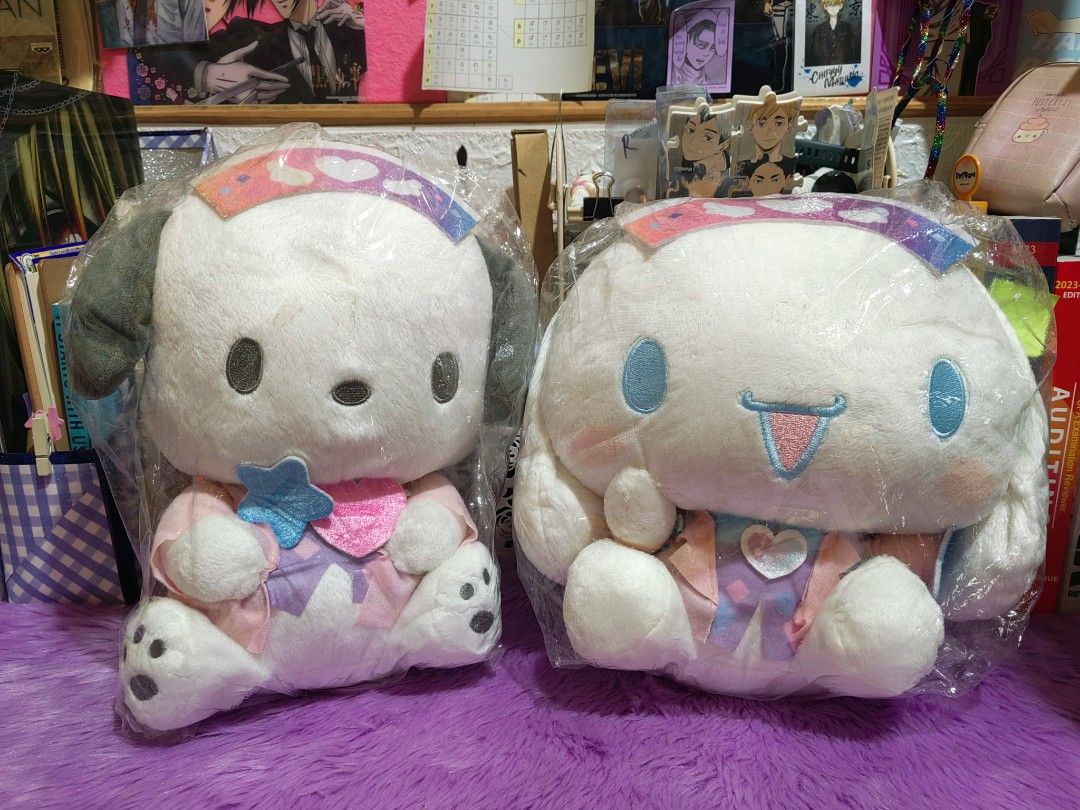 Cinnamoroll Cinna and Pochaco Nurse Sanrio Big Plush Stuff toy, Hobbies ...