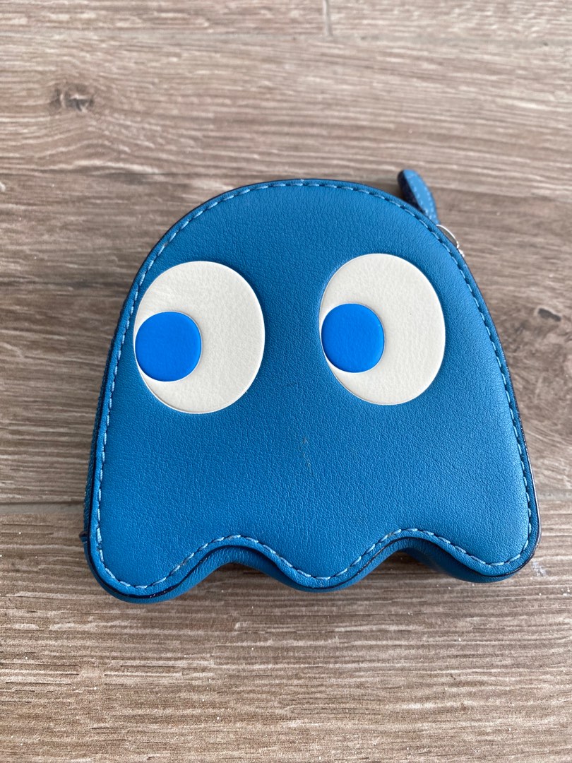 Coach F73165 Pac-Man Ghost coin purse limited edition. Colour : Blue ...