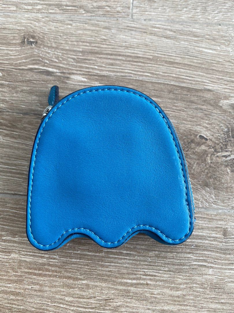 Coach F73165 Pac-Man Ghost coin purse limited edition. Colour : Blue ...