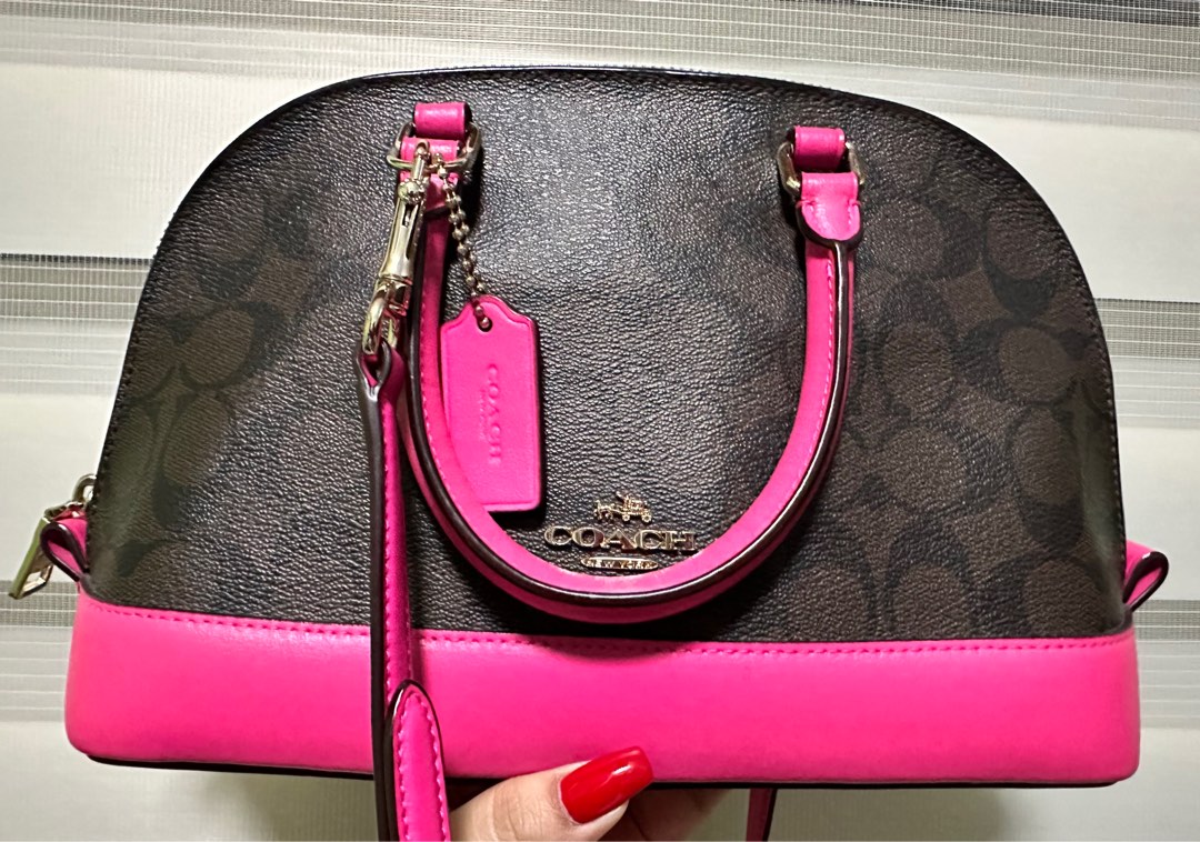 Coach Mini Sierra Satchel, Luxury, Bags & Wallets on Carousell