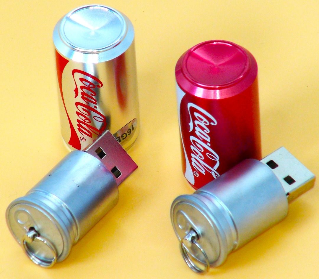 Coca cola USB2 16Gb Thumb drive, Computers & Tech, Parts & Accessories ...