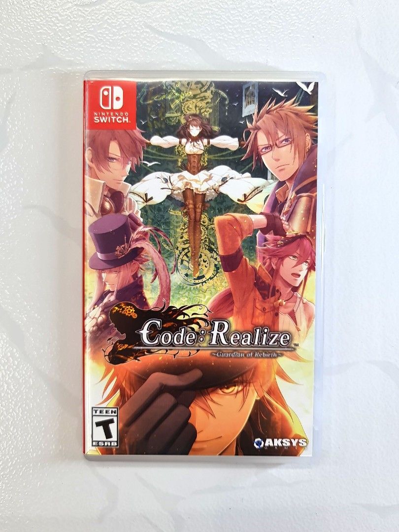 -Code Realize : Guardian of Rebirth- Base Game *Extremely Rare / Used ...