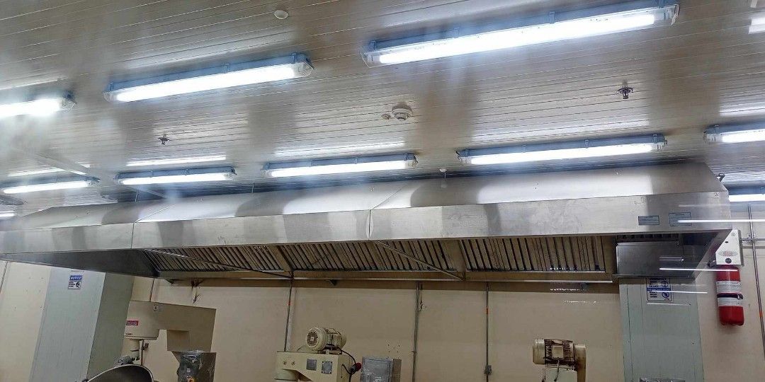 Commissary Kitchen Hood Fabrication and Installation Complete Ss304 ...