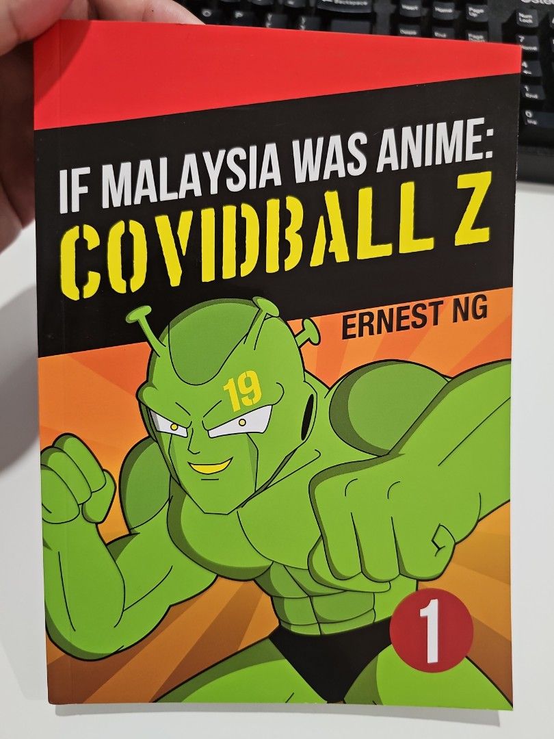 Covidball Ernest Ng comic, Hobbies & Toys, Books & Magazines, Comics & Manga on Carousell