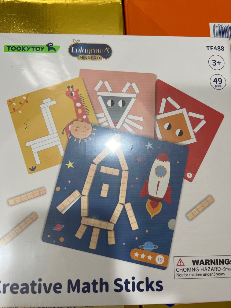 Creative math sticks, Hobbies & Toys, Toys & Games on Carousell
