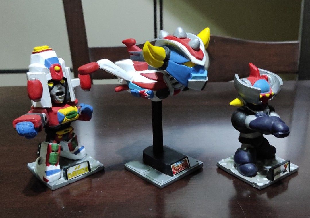 Custom Mazinger Z Grendizer Daimos Robot Breakable Figurine, Hobbies ...