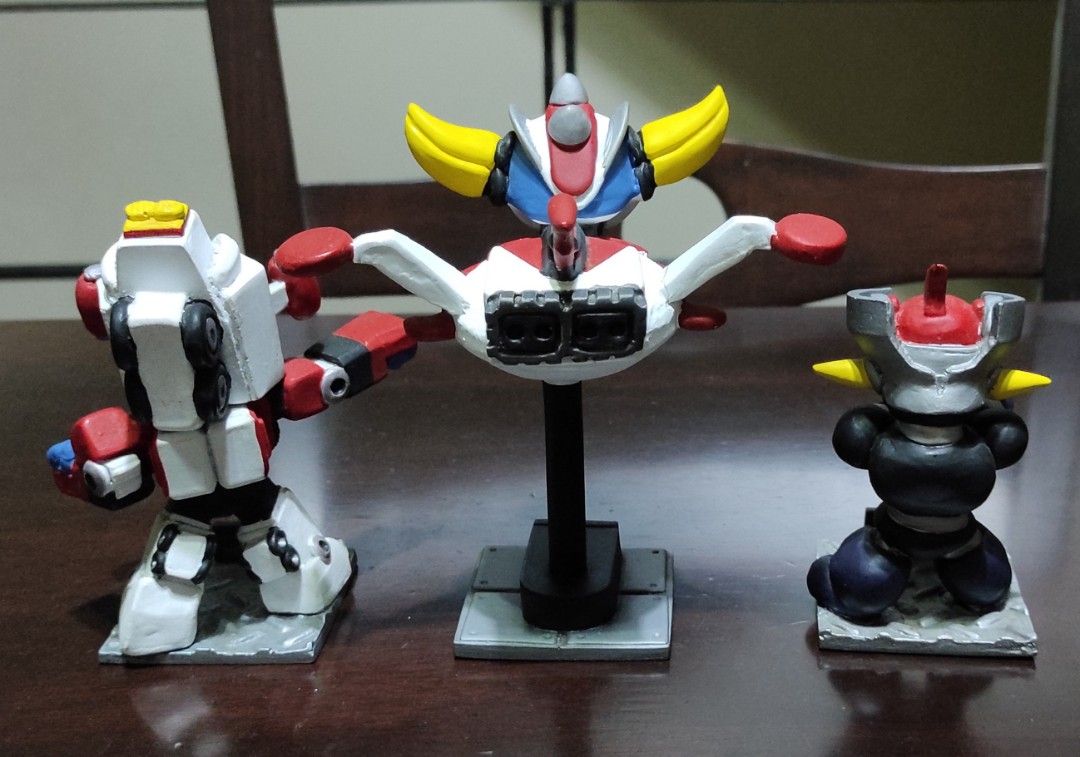 Custom Mazinger Z Grendizer Daimos Robot Breakable Figurine, Hobbies ...