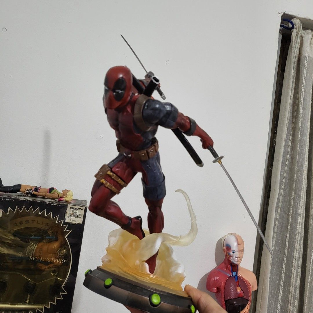 Deadpool PVC Gallery Diorama, Hobbies & Toys, Toys & Games on Carousell