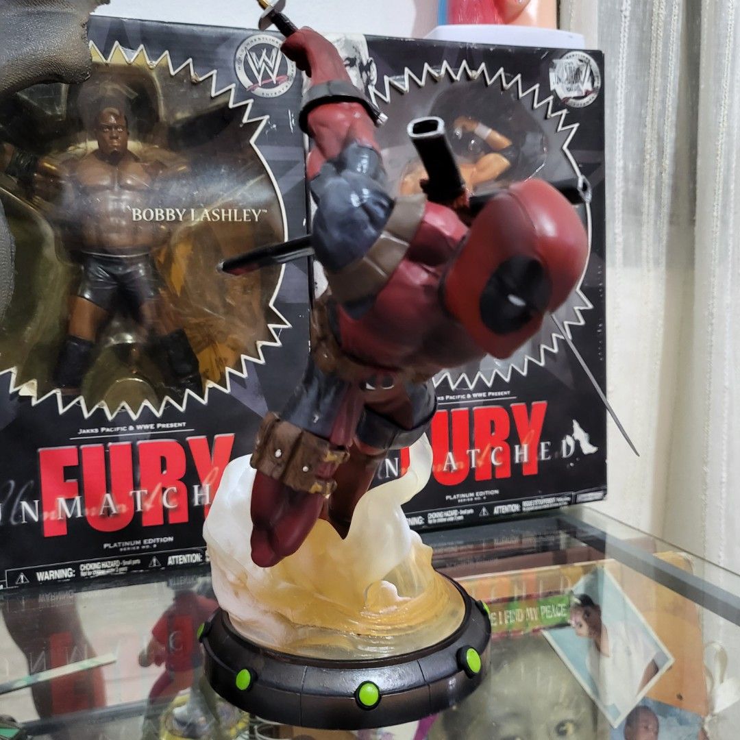 Deadpool PVC Gallery Diorama, Hobbies & Toys, Toys & Games on Carousell