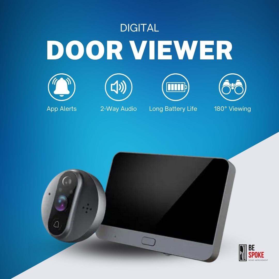 [SecurePeek] Door viewer with LED screen, peephole, smart app, digital ...