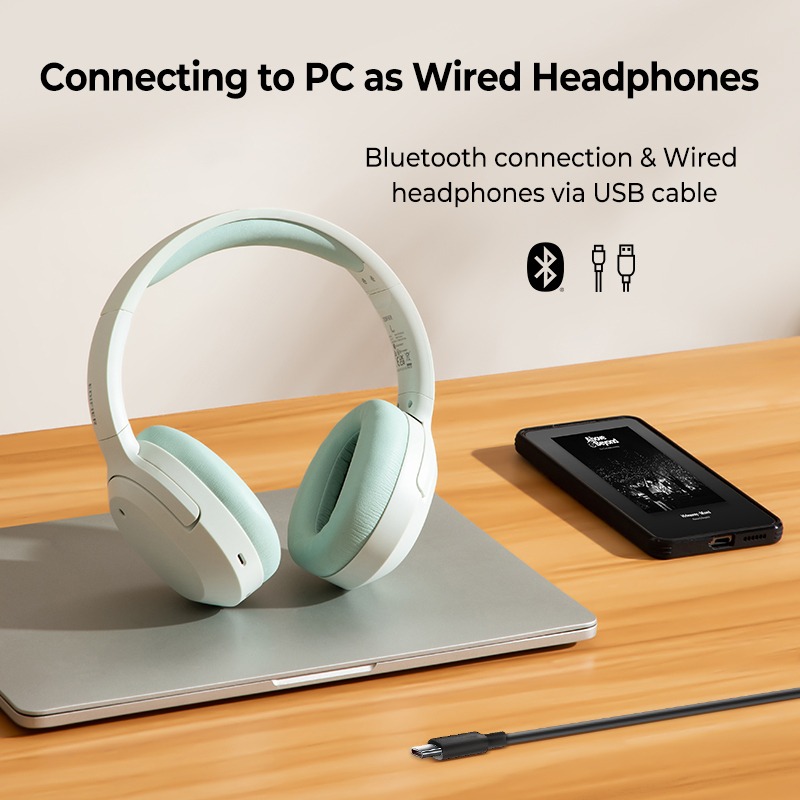 Edifier W820NB/W820NB PLUS Wireless Headphone Bluetooth V5.0 Noise ...