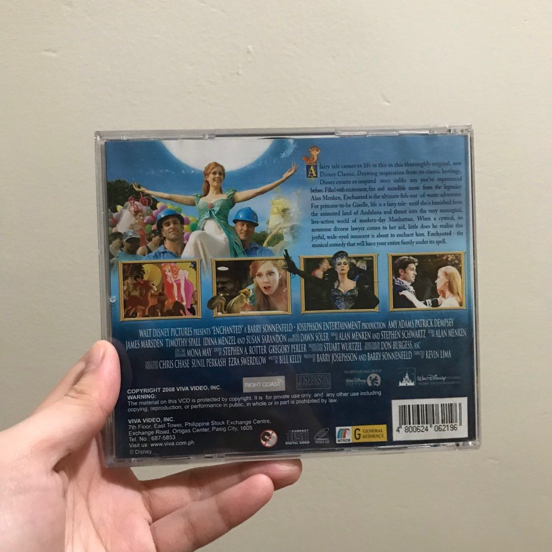 Enchanted VCD, Hobbies & Toys, Music & Media, CDs & DVDs on Carousell