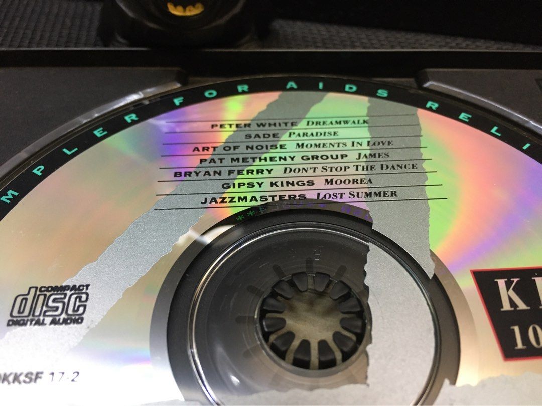 (Eng Cd) Sampler for AIDS relief 4, Hobbies & Toys, Music & Media, CDs ...