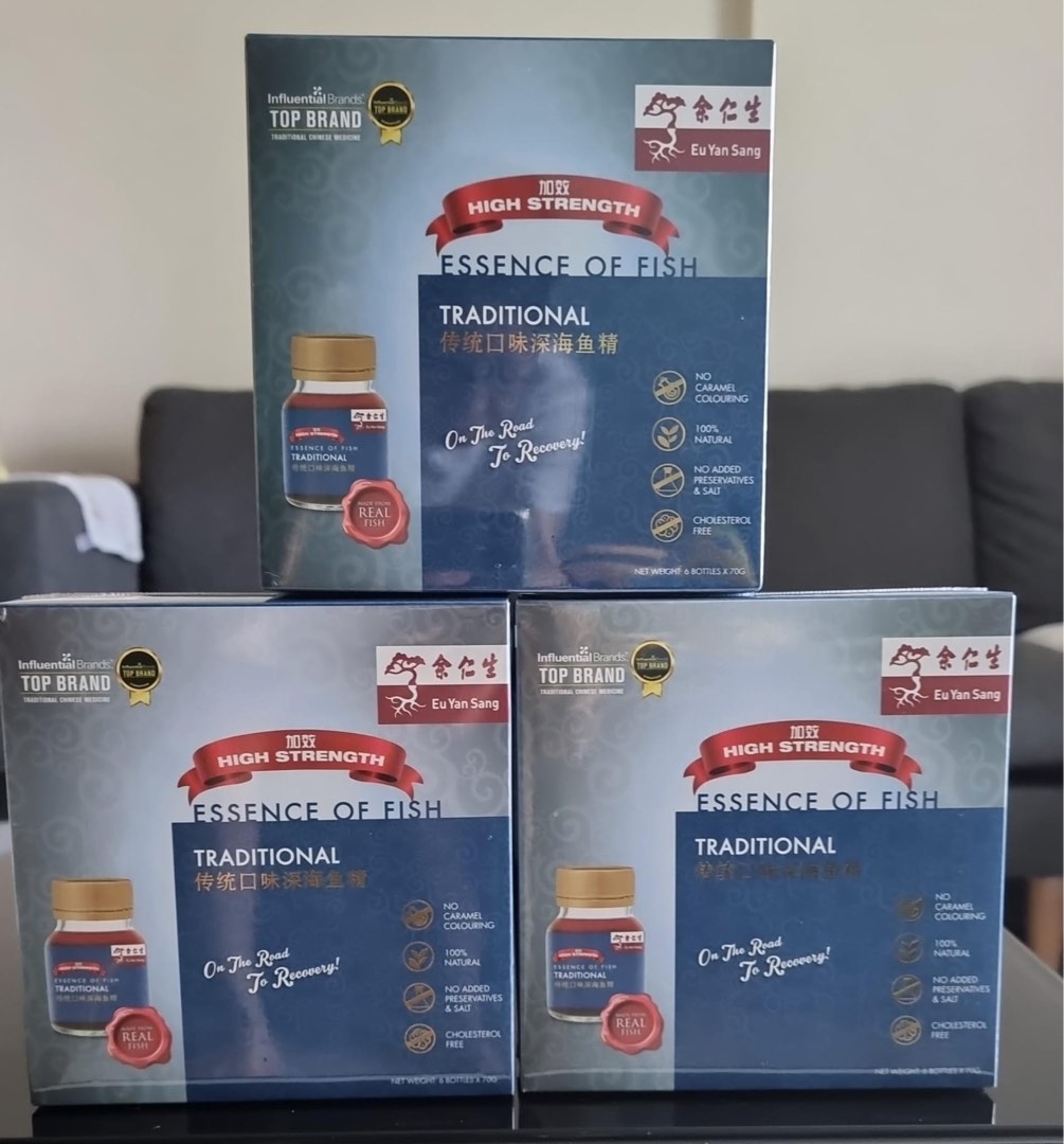 Eu Yan Sang Essence Of Fish, Health & Nutrition, Health Supplements ...