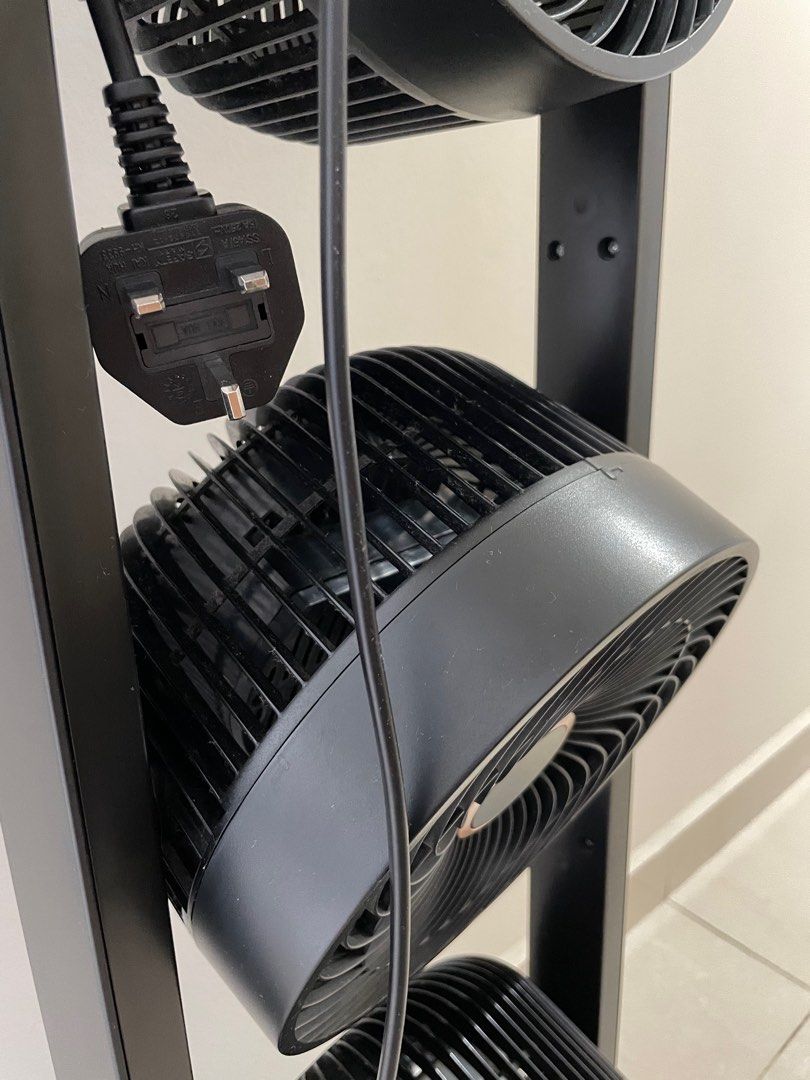 EuropAce Trio Turbo Oscillating Fan, Furniture & Home Living, Lighting ...