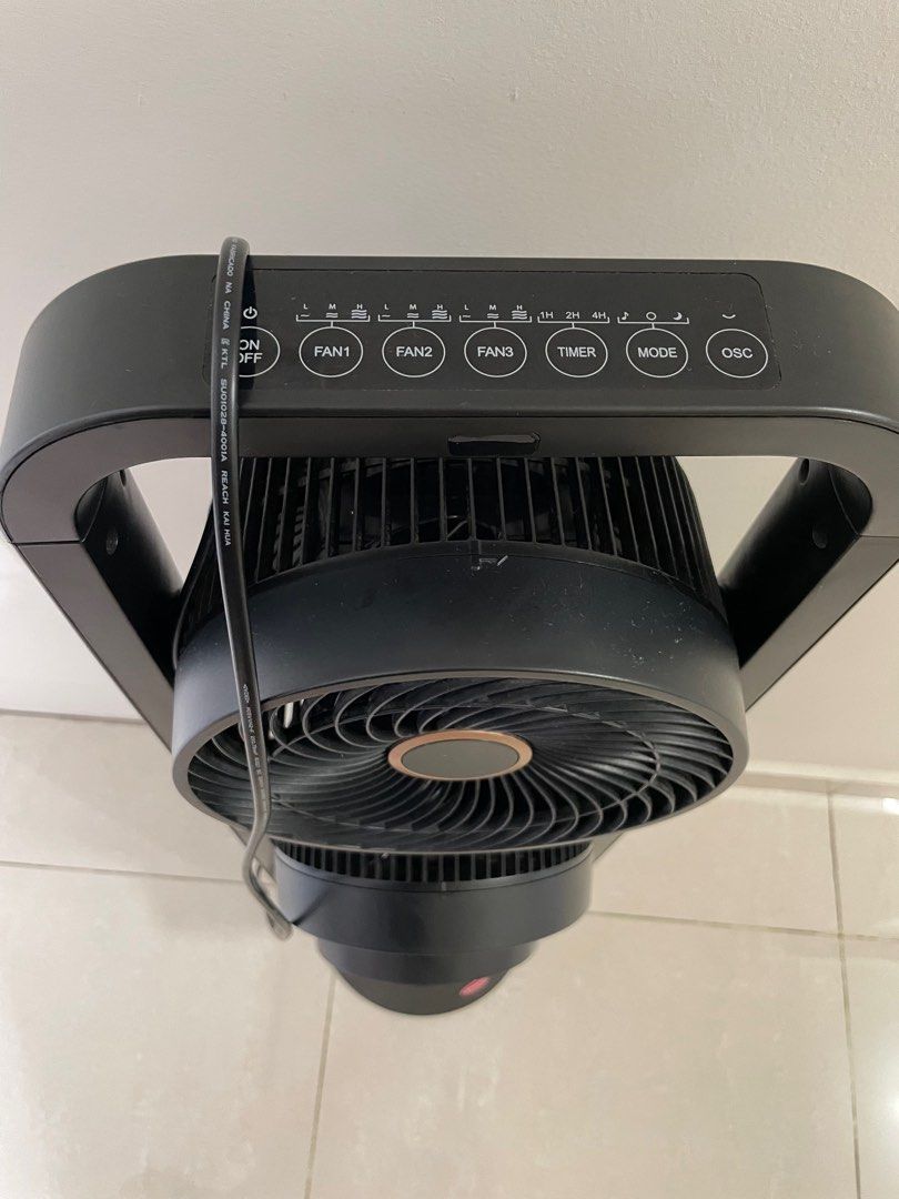 EuropAce Trio Turbo Oscillating Fan, Furniture & Home Living, Lighting ...