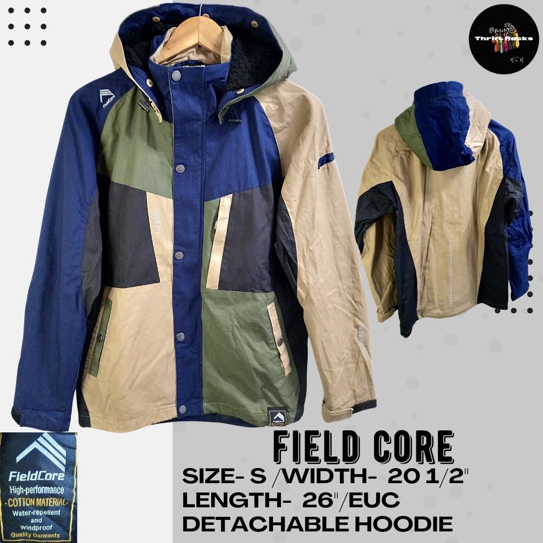 FIELDCORE WINDBREAKER JACKET-PRELOVED/THRIFTED(JP), Men's Fashion, Coats, Jackets and Outerwear ...
