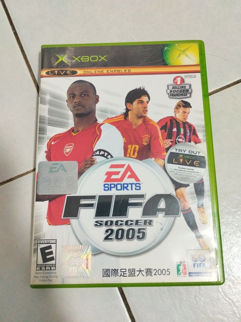 FIFA SOCCER 2005, Video Gaming, Video Games, Xbox on Carousell