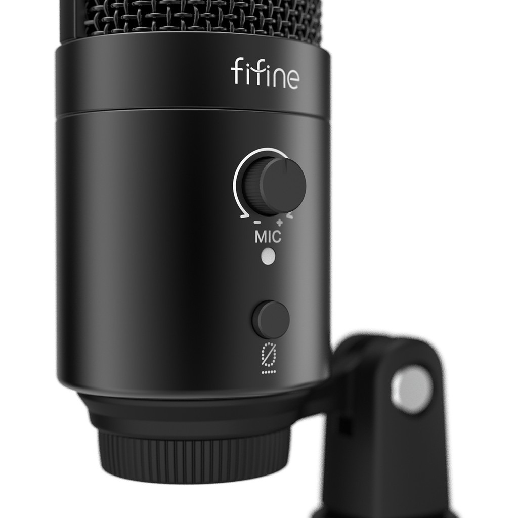 Fifine K683A USB-C Microphone Studio Condenser Mic with Gain Control ...
