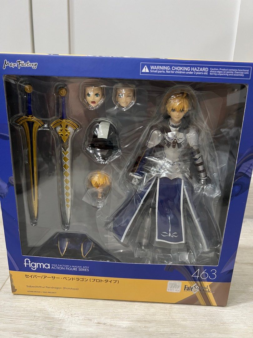 Figma 463 Saber Arthur Pendragon Protoype Fate Grand Order FGO, Hobbies ...