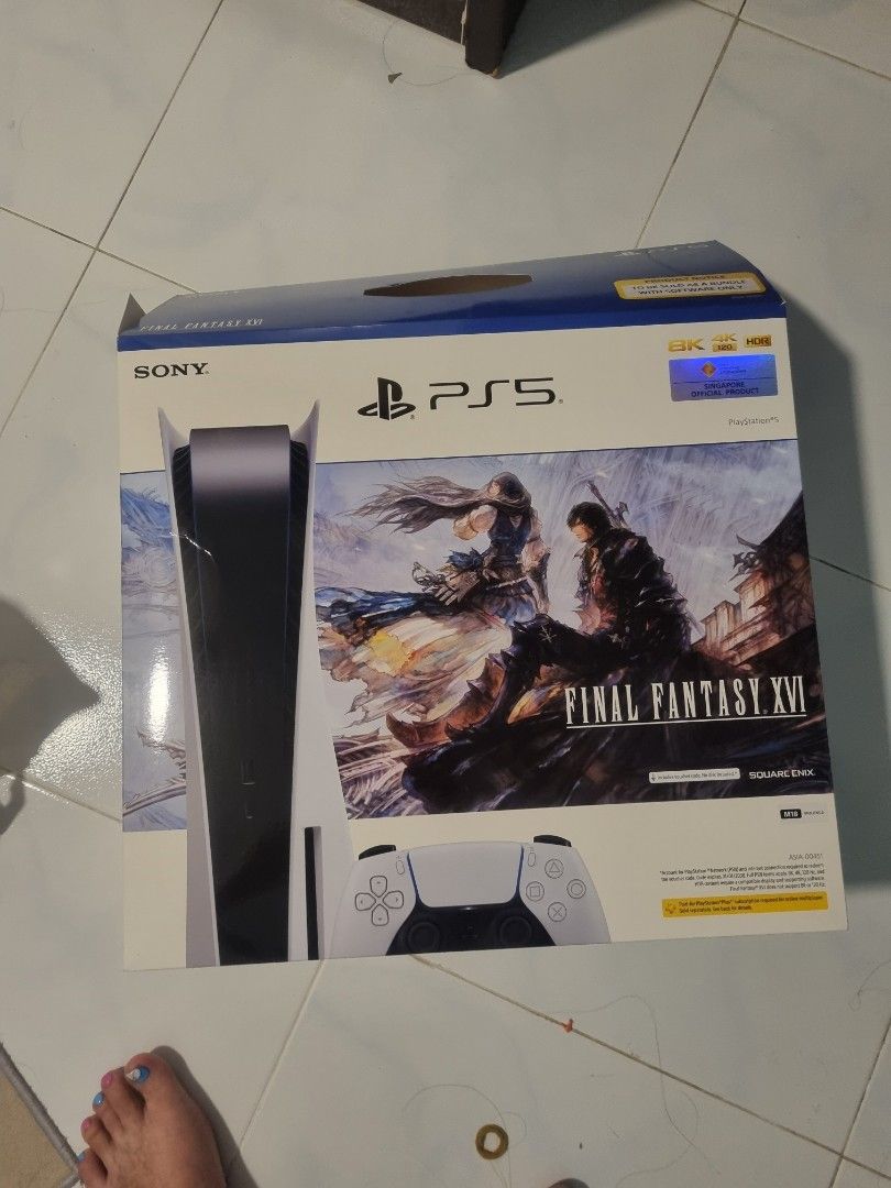 Final Fantasy PS5, Video Gaming, Video Game Consoles, PlayStation on ...