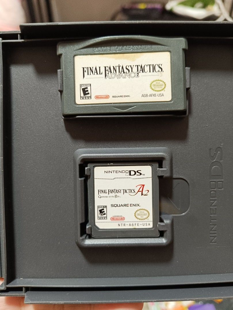 Final Fantasy Tactics A2 and FF Tactics Advance set, Video Gaming ...