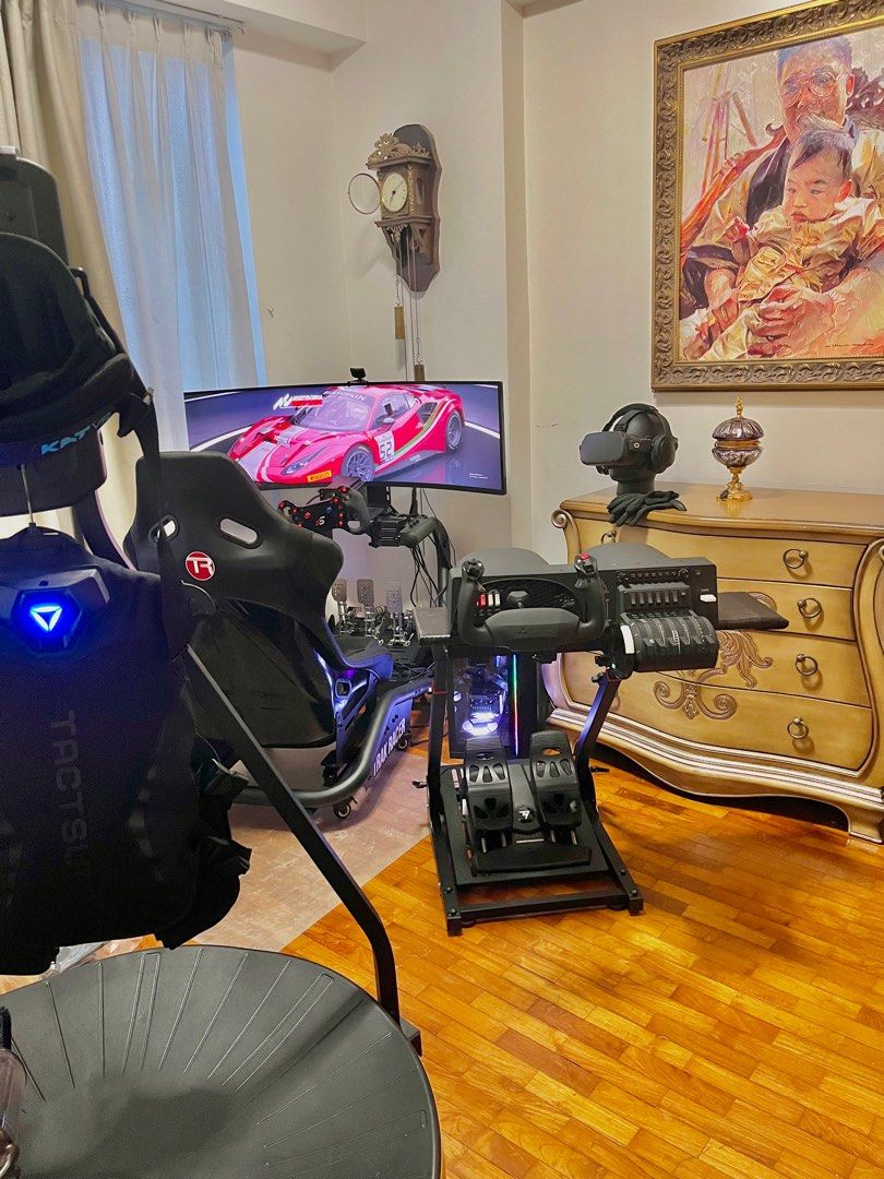 Flight Simulator Setup - Honeycomb Yoke, Throttle and Thrustmaster ...