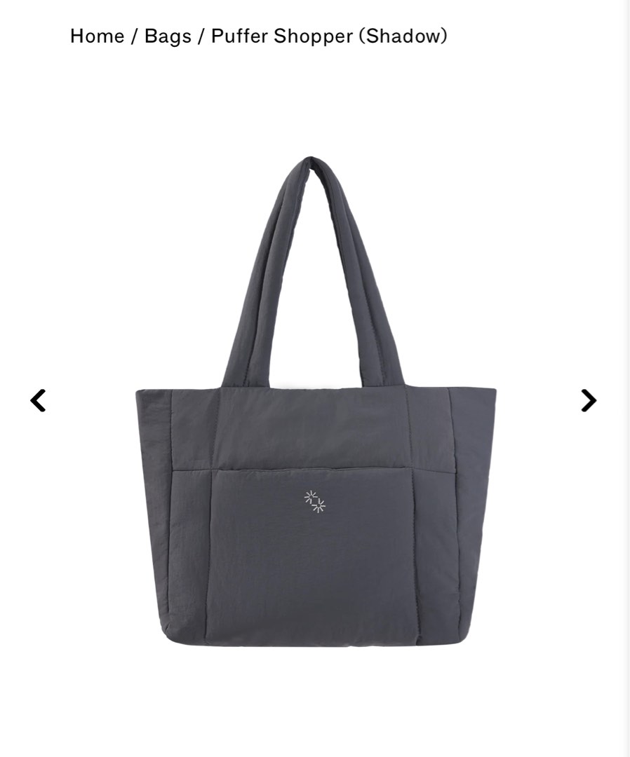 WTT - The Paper Bunny Puffer Shopper Husky for Shadow, Women's Fashion, Bags & Wallets, Tote ...