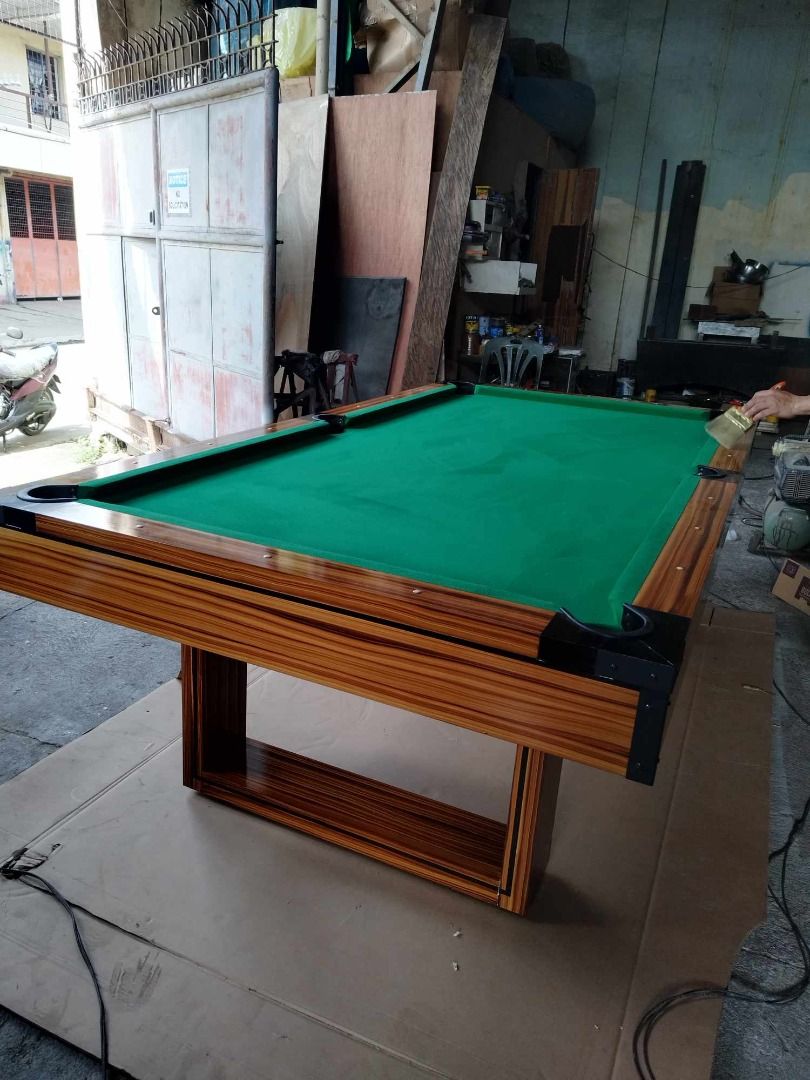 FOR SALE 4x8FT DUCCO STYLE MDF BILLIARD TABLE, Sports Equipment, Sports ...