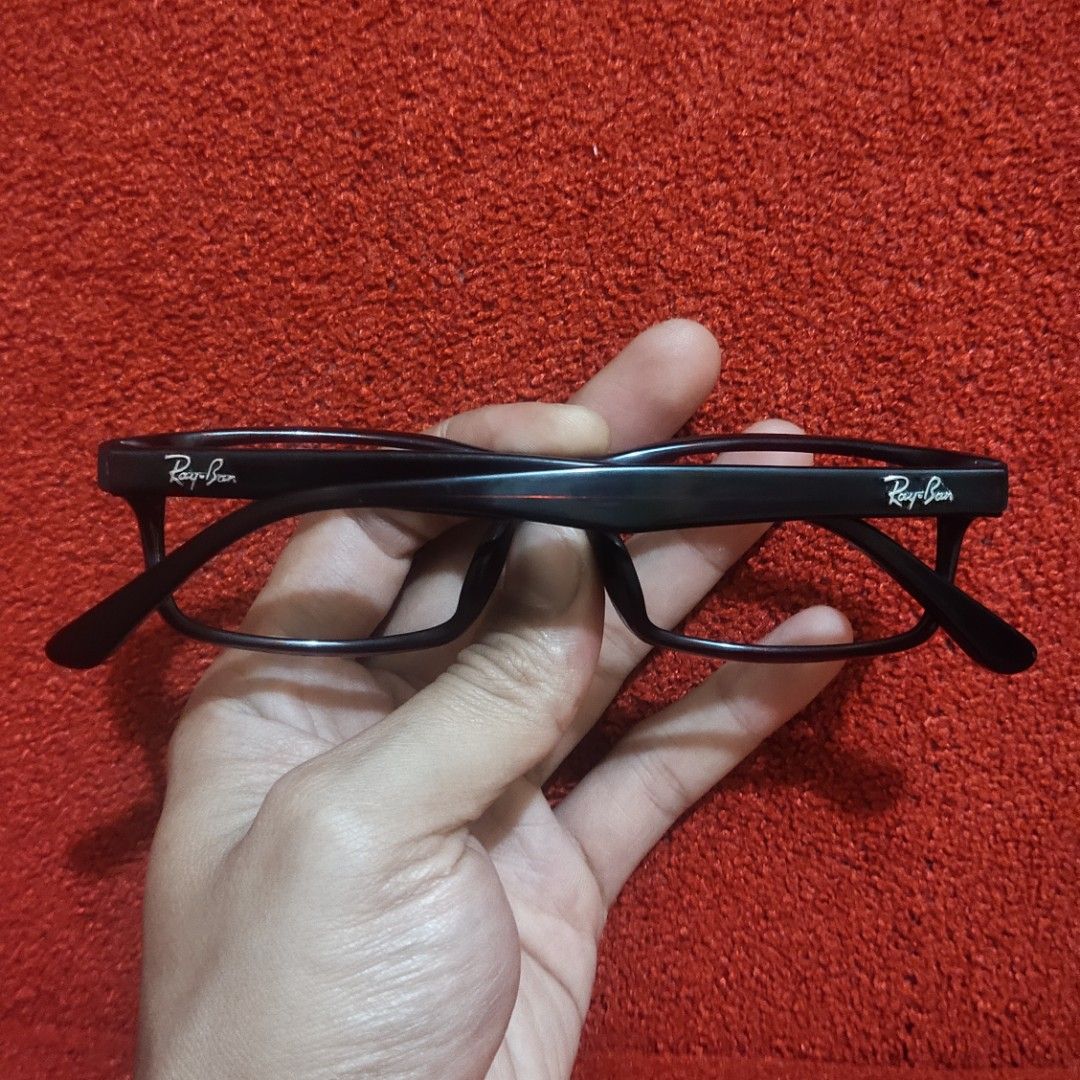 Frame kacamata ray ban authentic, Fesyen Pria, Aksesoris, Kacamata di ...