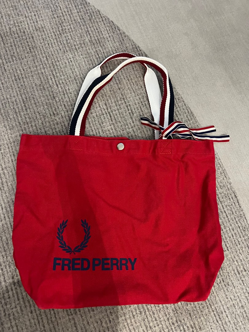 Fred Perry tote bag, Women's Fashion, Bags & Wallets, Tote Bags on ...