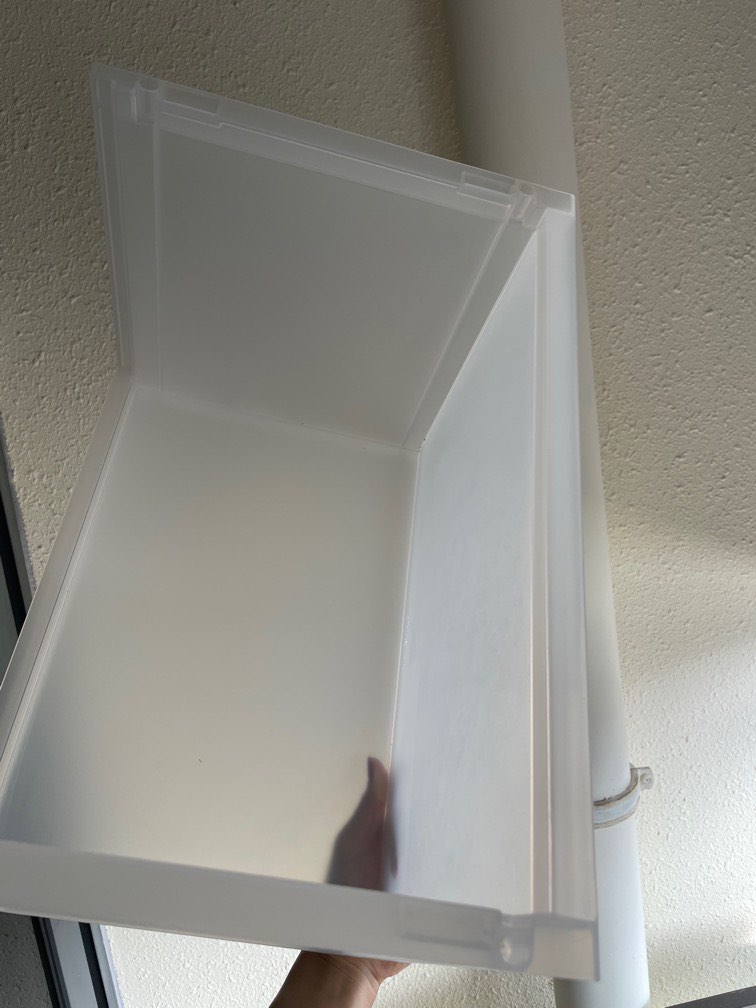 free muji plastic shelf extension add on, Furniture & Home Living, Home ...