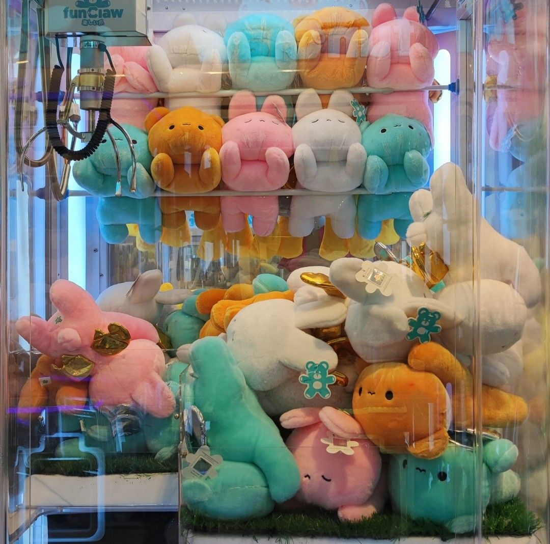 Fun Claw Winged Rabbit Cat Plushie Stuffed Soft Toy, Hobbies & Toys ...