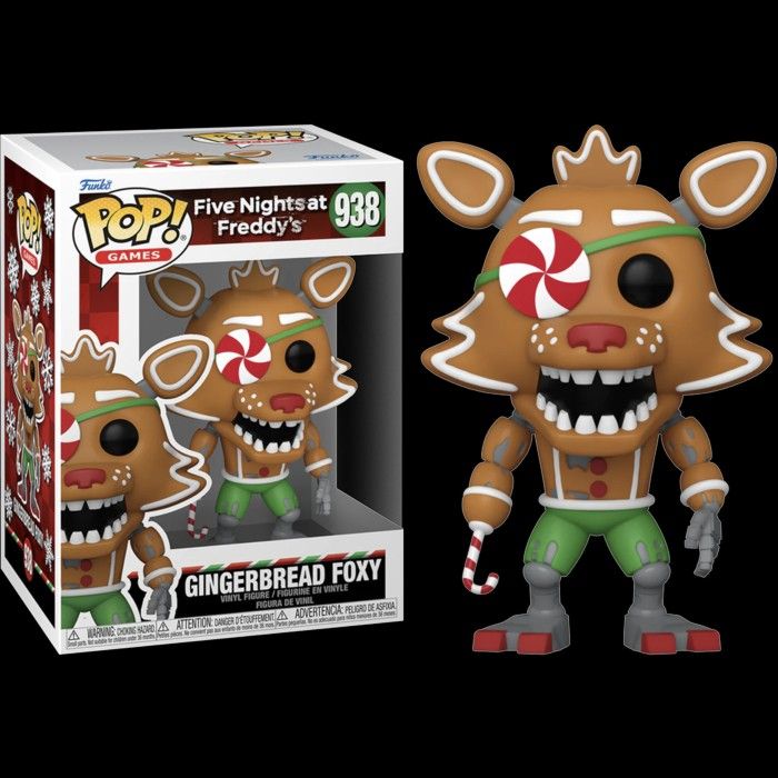 Funko Pop! Games: Five Nights at Freddy's - Holiday Gingerbread Foxy ...